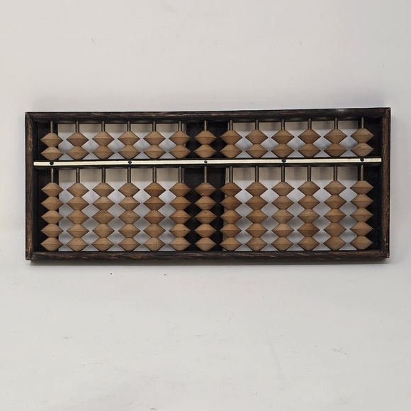 Accents | Vtg Japanese Calculator Chinese Wood Oriental Asian ...